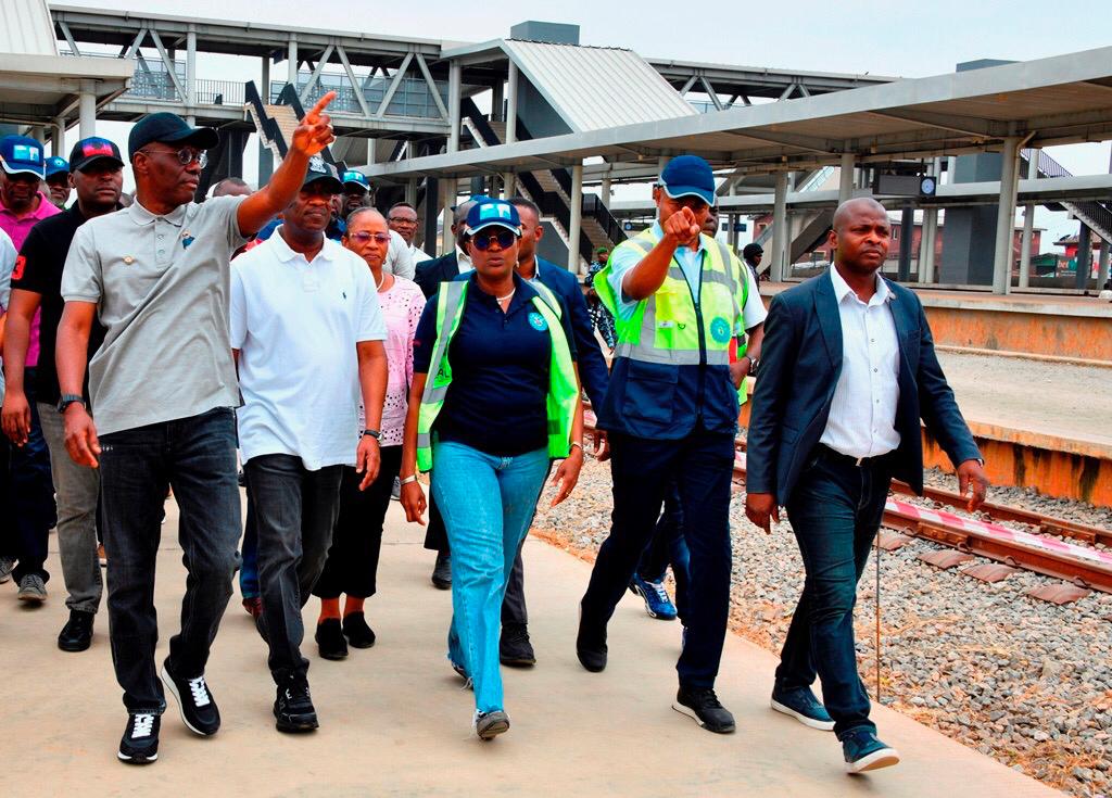 Lagos Red Rail Line Now At Completion Stage, To Start Operation Q1 2023 ...