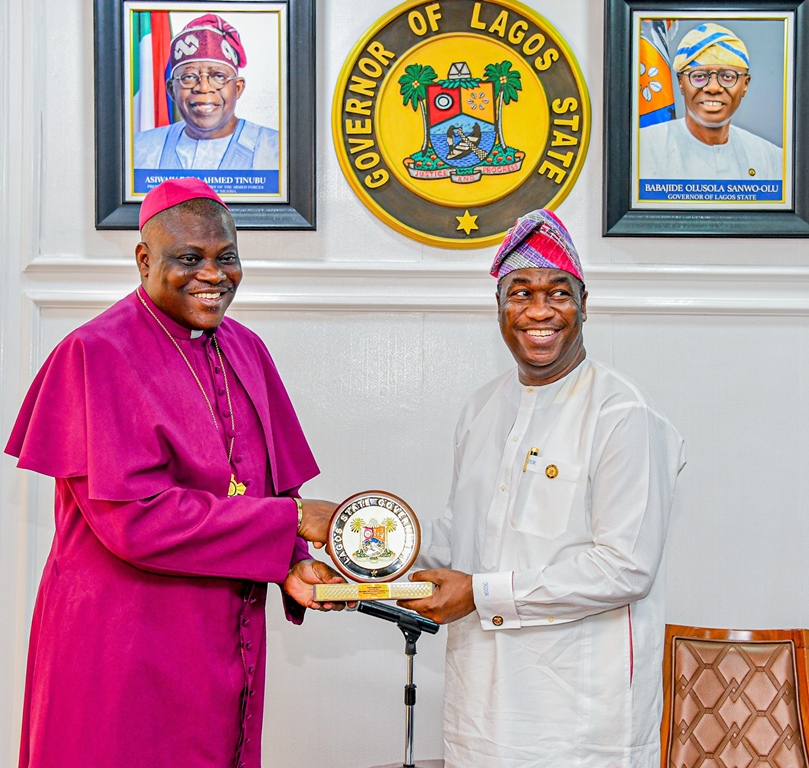 Sanwo-Olu Receives Bishop Adegbite, NASFAT Exco, Reassures Religious ...