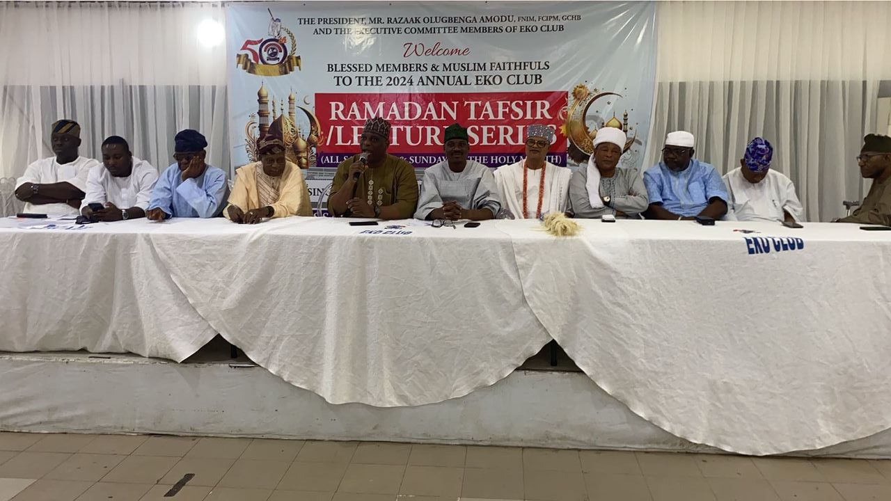 Eko Club Holds Year 2024 Ramadan – Newsnowonline