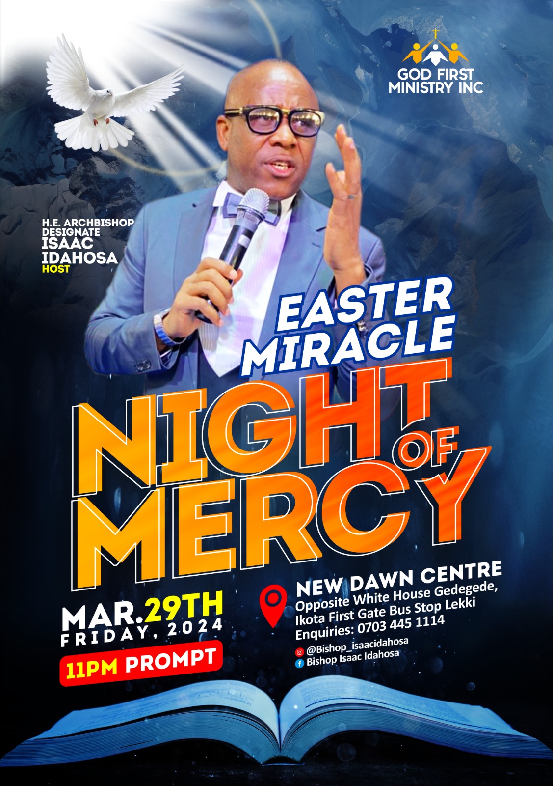 Best Choir To Win N3m At God First Ministry Inc Easter Miracle Night ...