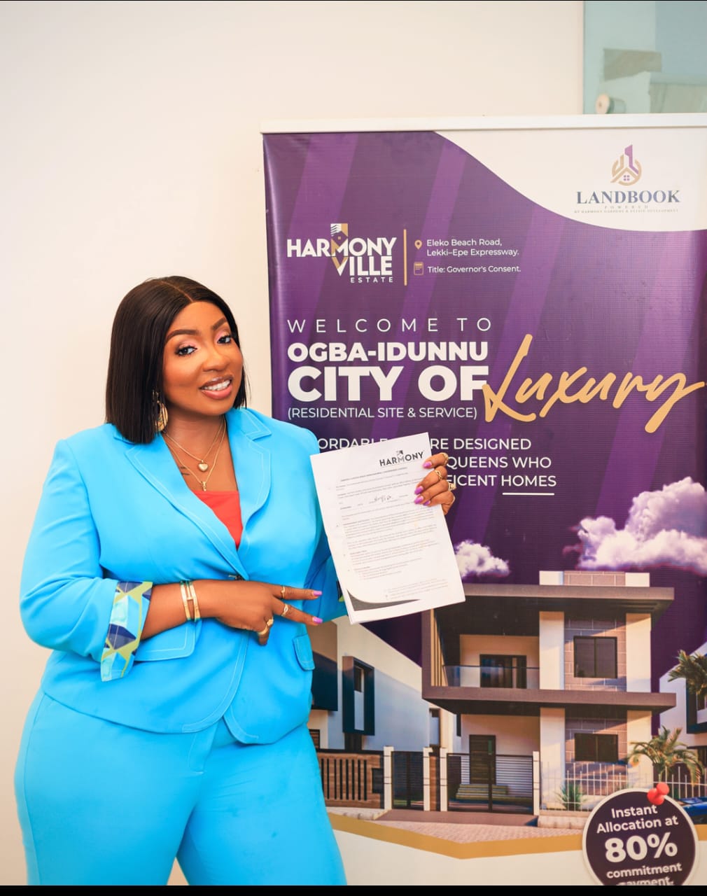 Nollywood Star, Anita Joseph Lands Multimillion Naira Endorsement Deal With Harmony Gardens ...