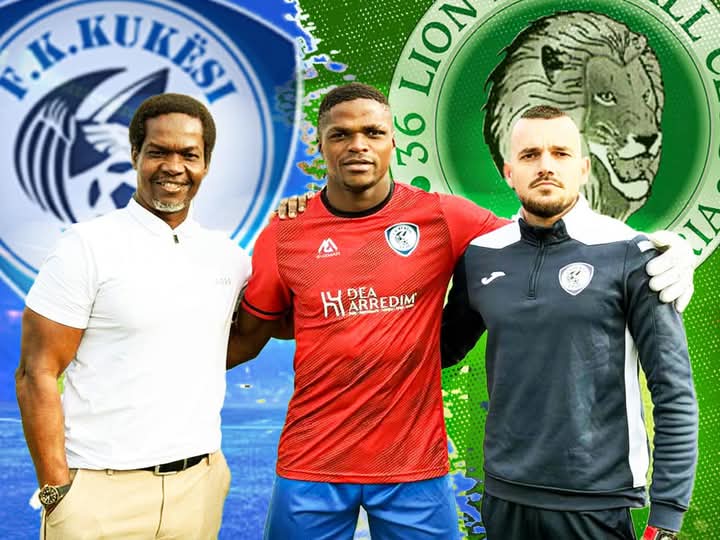 36 Lion FC Goal Tender, Samuel Oriola, Joins Top Albanian Side Kukesi ...