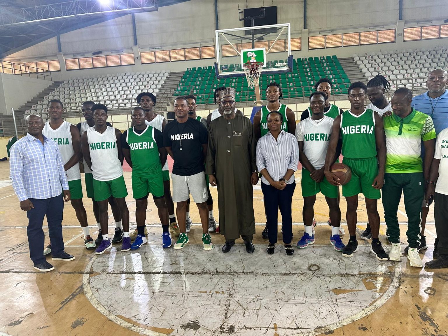 NBBF President Musa Kida Visits D’Tigers’ Abuja Camp..Charges Team To ...