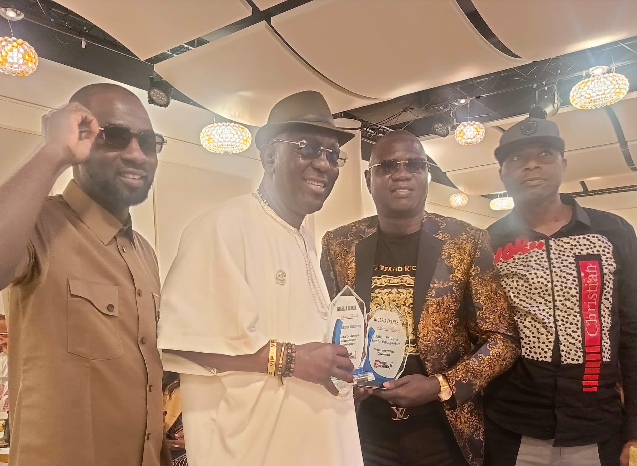 Prince Adeyinka Adeboye Shines At France-Nigeria Awards ..Dedicates ...