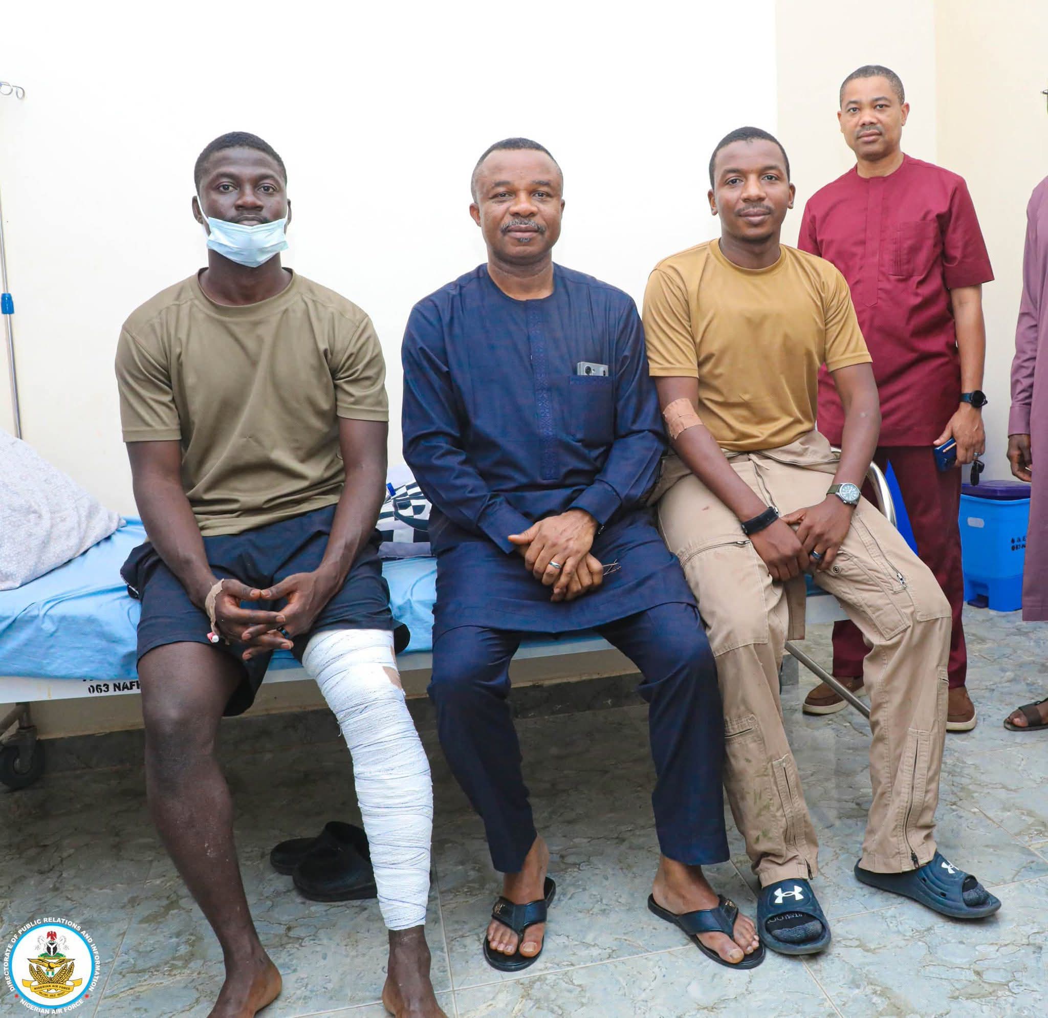 Air Chief Visits Airmen Who Ejected From Alpha Jet Before Crash ...