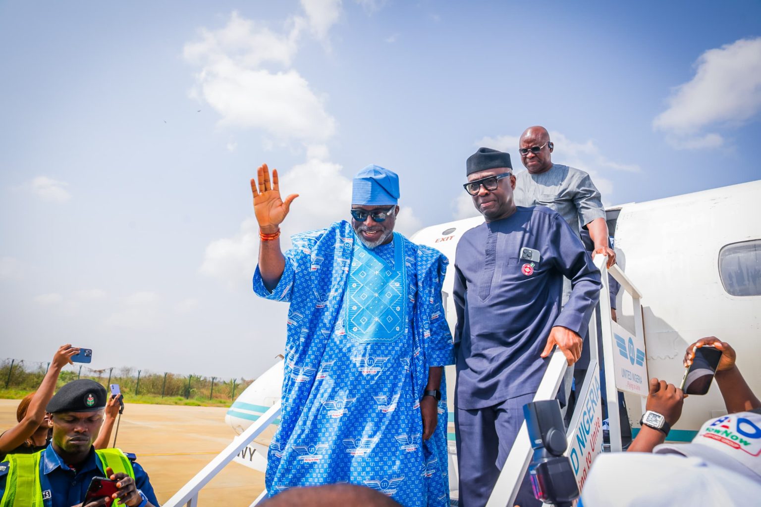 Oyebanji Makes History As First Commercial Flight Lands At Ekiti ...