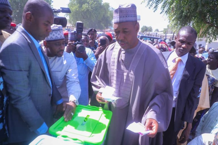 Borno LG Elections: Zulum Casts Vote In Ajari, Mafa – Newsnowonline